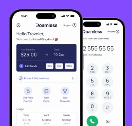 eSIM Roamless : Prix, Code Promo et Avis